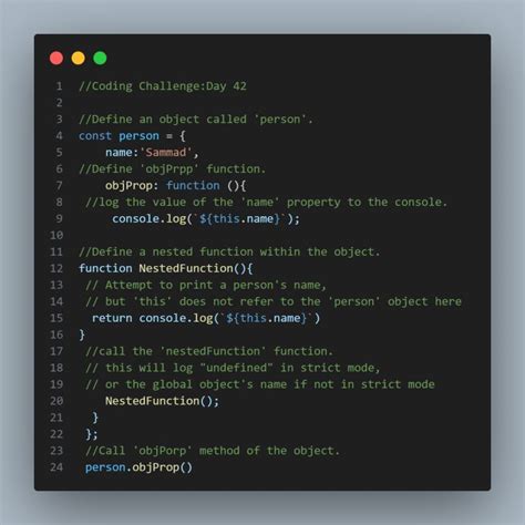 Zain Khan On Linkedin In This Code We Defined An Object Called