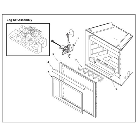 Gas Fireplace Parts Diagram Fireplace Guide By Chris