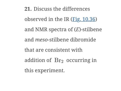 Discuss The Differences Observed In The Ir