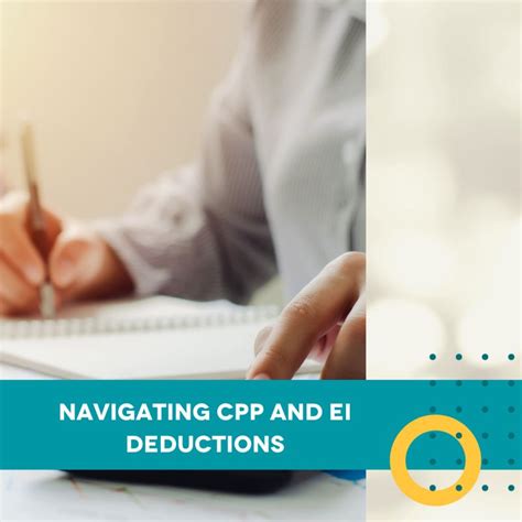 How To Manage Cpp And Ei Deductions Competitive Edge Business