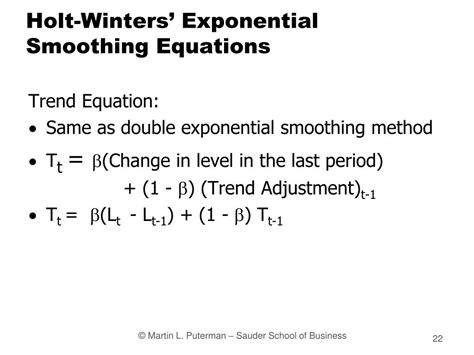 PPT BABS Moving Averages Decomposition And Exponential Smoothing Revised March