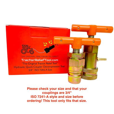 Tractor Relief Tool™ Online Store 3 4 Iso 7241 A Hydraulic Quick