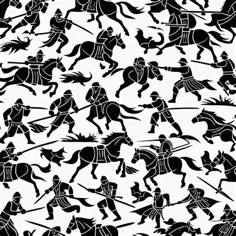 intense combat and battle sequences premium ai generated image