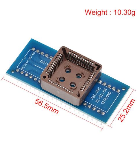 Plcc20 Plcc28 Plcc32 Plcc44 To Dip 20 28 32 44 Usb Universal Programmer