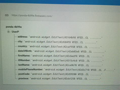Why Wrong Data Stored In Firebase Android Stack Overflow