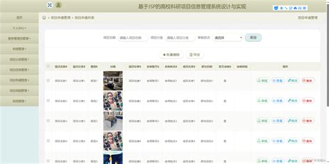 基于ssm的高校科研项目管理系统 csdn博客