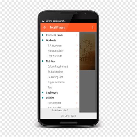 스크린 샷 Fitness Center Android 개인 트레이너 피트니스 앱 가제트 전자 제품 Png Pngegg