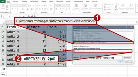 Excel Jede Zweite Zeile Farbig • Einfache Anleitung · [mit Video]