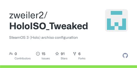 Github Zweiler Holoiso Tweaked Steamos Holo Archiso Configuration