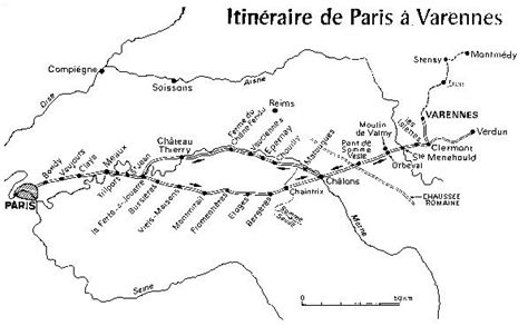 21 De Junio De 1791 Huida Del Rey Abortada En Varennes La Detencion