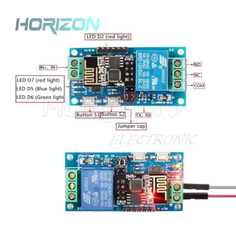ESP V WIFI Relay IOT Module Remote Control Switch APP Smart Home