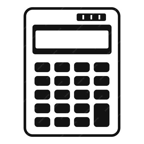 Premium Vector Data Calculator Icon Simple Illustration Of Data