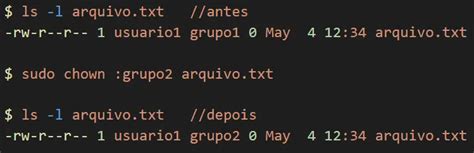 Como Usar O Comando Chown Do Linux