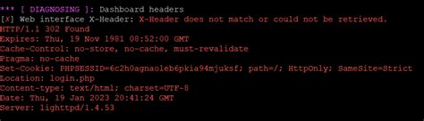 the admin page returns 403 forbidden after being updated to the latest