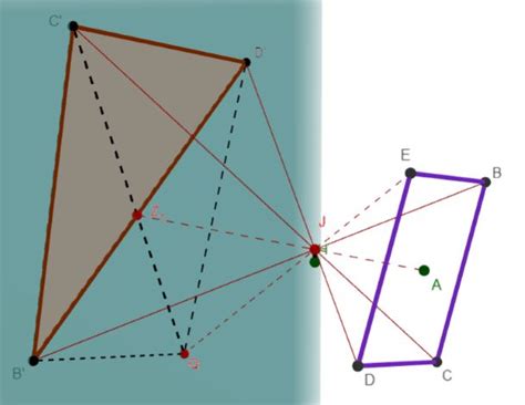 Analytic Geometry Finding The Missing Centre Or Vertex Of A Projected