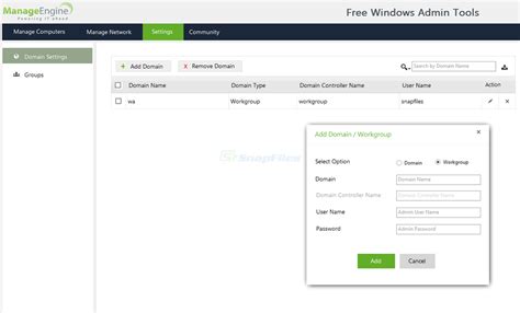 Free Windows Admin Tools Screenshot And Download At