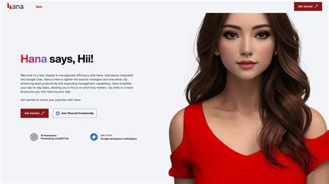 Hana: AI-Powered Assistant for Google Chat - Hanabi Technologies ...