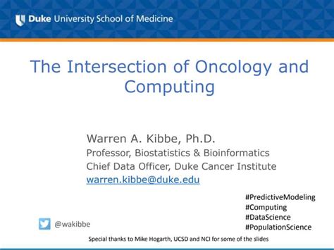 Opportunities For Computing In Cancer Research Pptx Cancer Diseases And Conditions