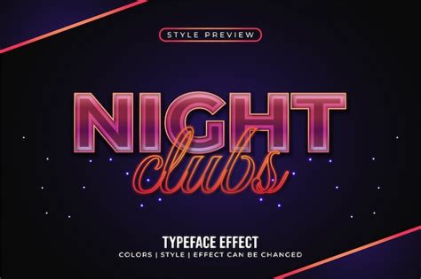 Premium Vector Colorful Text With Glowing Effect