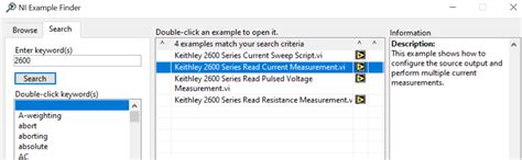 error 8004 occurred at keithley 2600 series lvlib print buffer data vi
