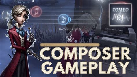 5 Composer Gameplay Except Its My First Time Frederick Kreiburg Identity V 第五人格 Youtube