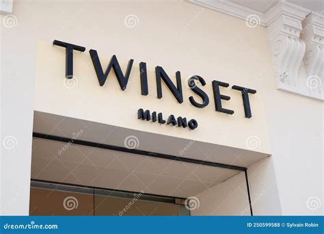 Twinset Milano Store Logo Brand And Text Sign By Simona Barbieri
