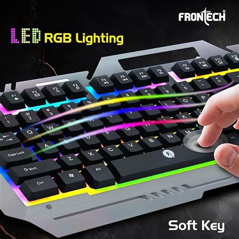 Gaming Combo Keyboard And Mouse Frontech Kb 0039 104 Keys