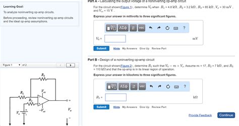 Solved To Analyze Noninverting Op Amp Circuits Before
