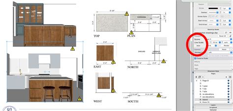 Layout Won T Import Sketchup Properly Caution Triangles And Low