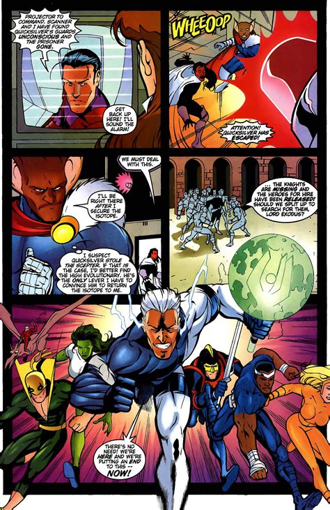 Read Online Quicksilver Comic Issue 12