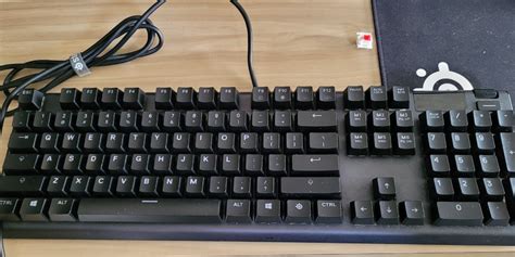 Steelseries Apex 5 OLED Keyboard Computers Tech Parts Accessories Computer Keyboard On