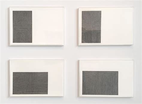 Frank Stella Frank Stella Black Series I Suite Of 4 Lithographs