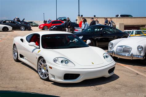 White Ferrari 360