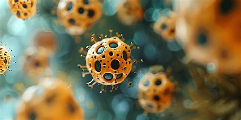 Virus Cell Attacking Blood Cells Concept Under Attack By Viruses In The