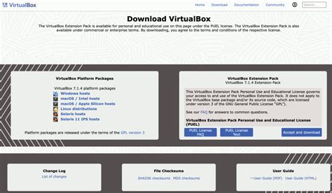 mac apple silicon にvirtualboxをインストール