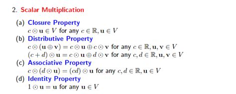 Solved Definition A Real Vector Space Is A Set V Of Chegg
