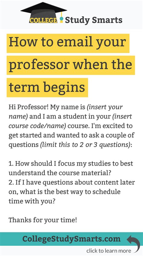 How To Email Your Professor College Study Smarts