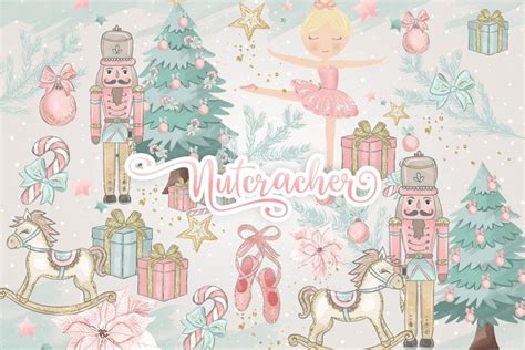 Nutcracker Christmas Digital Design