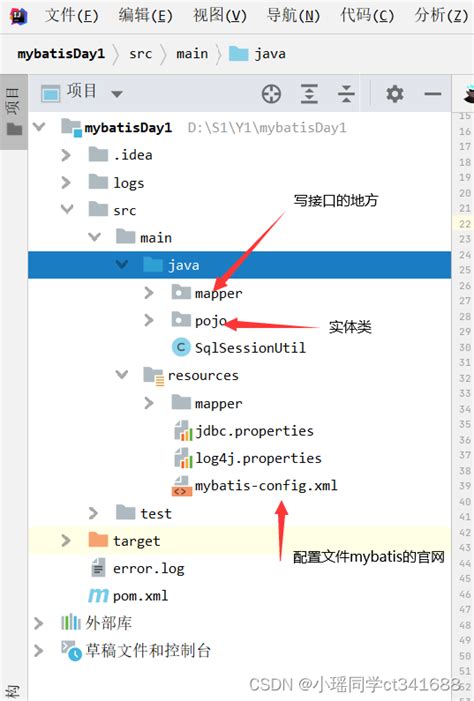 mybatis从基础到入门手把手教学（一） csdn博客