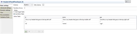 header in txt file in talend stack overflow