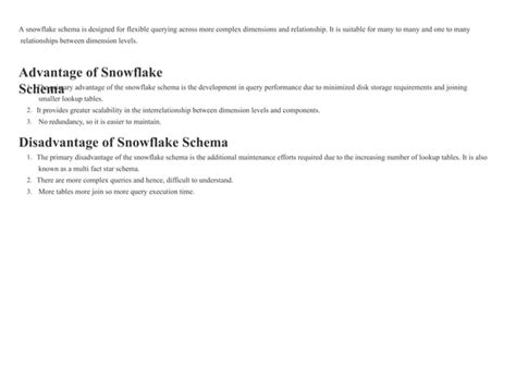 Snowflake Schema In Data Warehouse Detailpptx