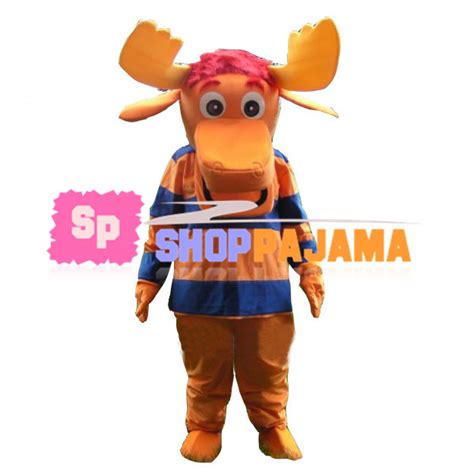 Tyrone Moose Mascot Costume