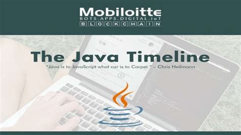 Java Timeline Ppt