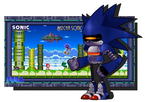 Doomsday Machine Mecha Sonic By Fiercethebandit On Deviantart