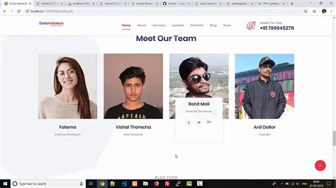 part 7 how to build dynamic website in php youtube