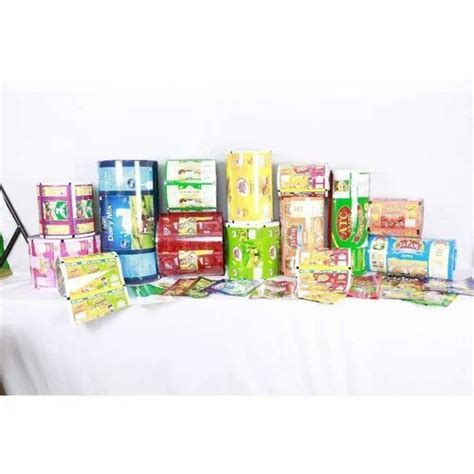 Packaging Pouch Multi Size Multi Color Printed Design Durable