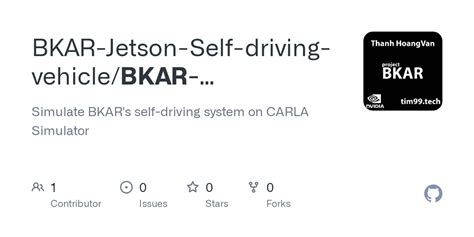 Github Bkar Jetson Self Driving Vehicle Bkar Autonomous Driving Systems On Carla Simulator