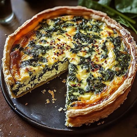Easy Ricotta Spinach Quiche Recipe Quickie Recipe
