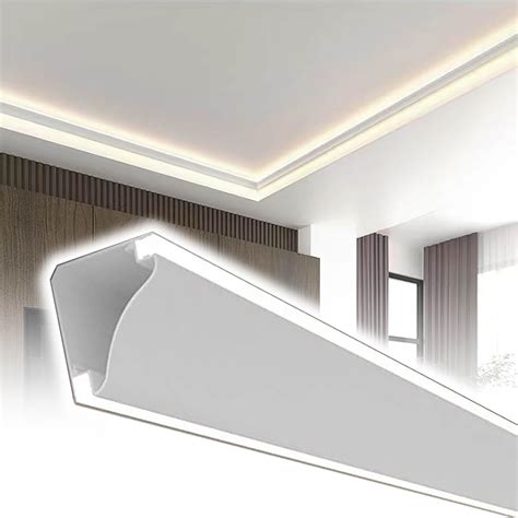 Diffuseur Led En Aluminium Canal Led Pour Bandes Lumineuses Led