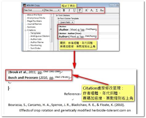 endnote output style修改─citations、bibliography、footnotes的templates 检索课
